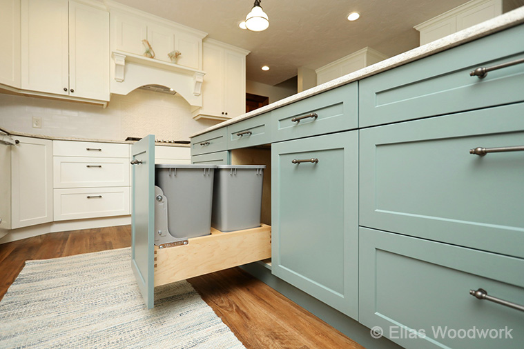 Two Tone Painted HDF Kitchen
