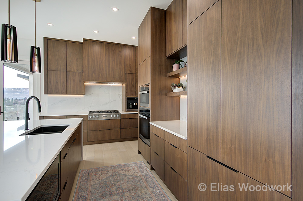 Walnut Stained Kitchen