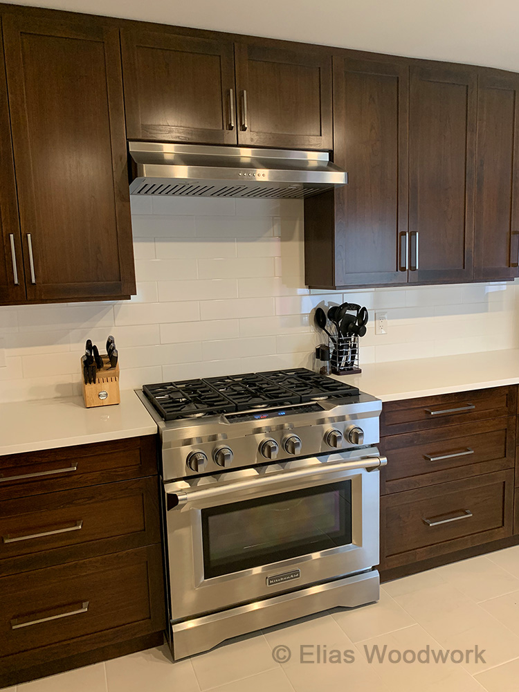 Cherry Stained Kitchen