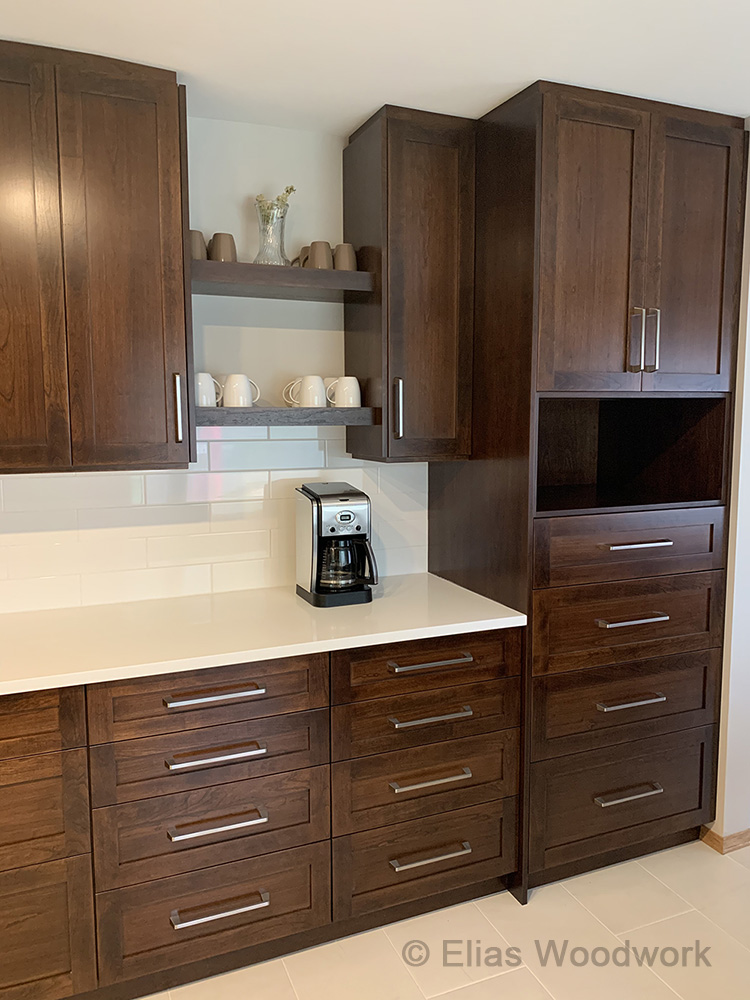 Cherry Stained Kitchen