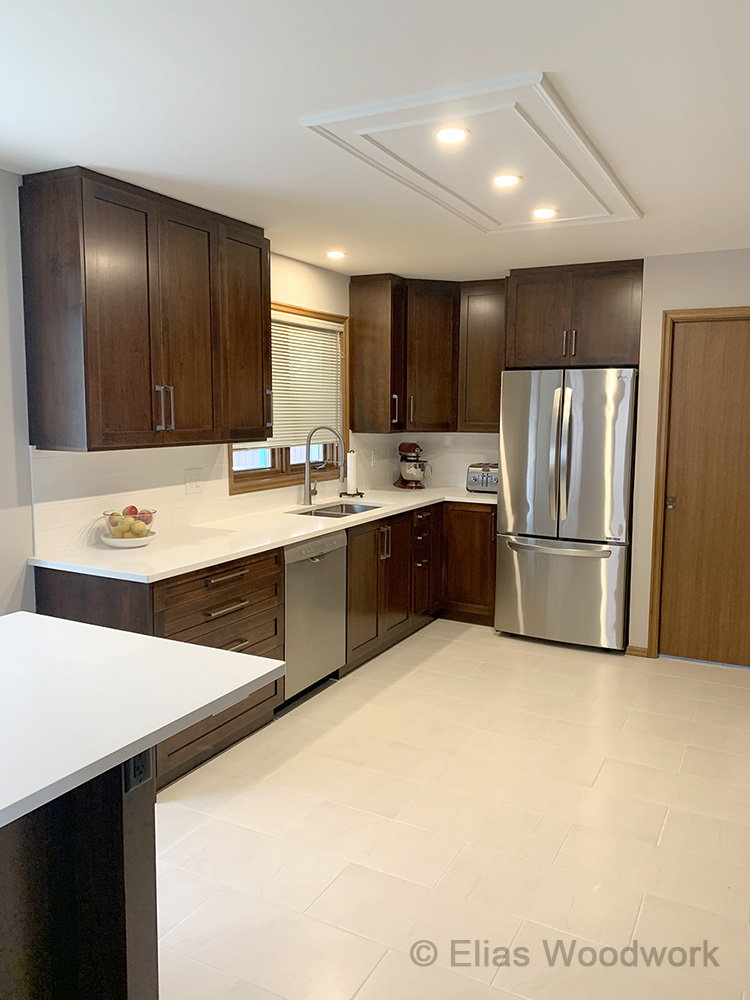 Cherry Stained Kitchen