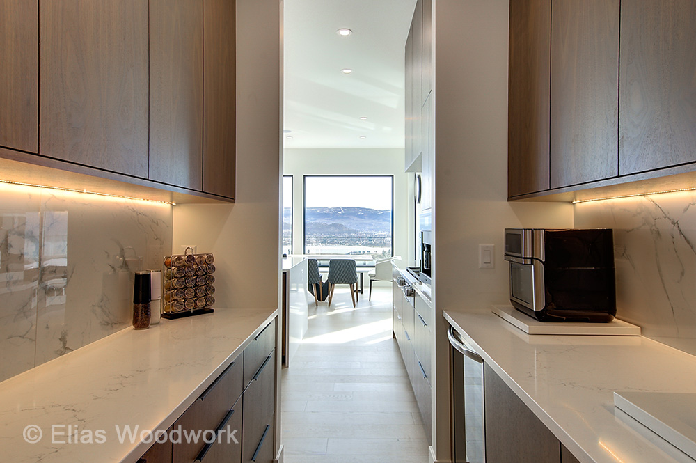 Walnut Stained Kitchen