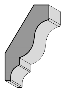 Convex, Concave & Arched Moldings