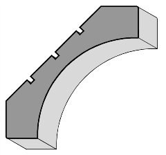 Convex, Concave & Arched Moldings